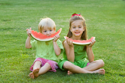 Kids Are Eating Fruit in Creative Ways