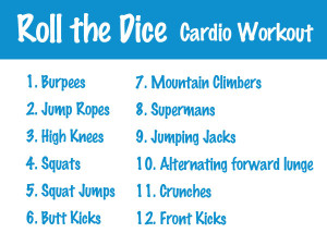 A Quick, Full-Body Workout is as Simple as a Roll of the Dice